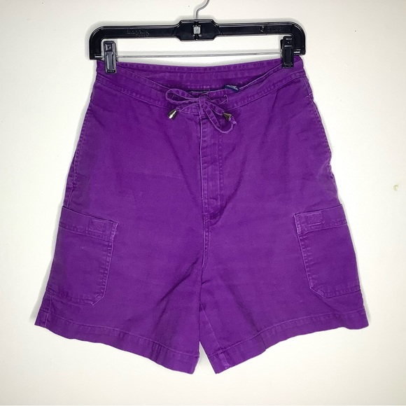 Route 66 | Shorts | Vintage Route 66 Purple High Rise Shorts | Poshmark